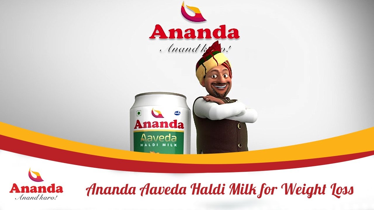 Ananda Aaveda Haldi Milk for Weight Loss | Ananda Anand Karo - YouTube