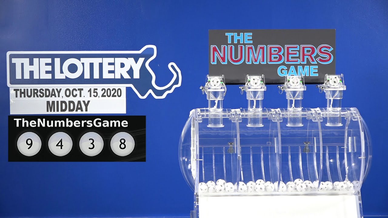 Midday Numbers Game Drawing: Thursday, October 15, 2020 - YouTube