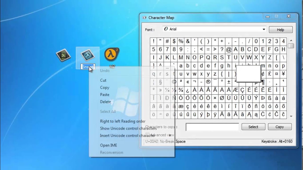 How to Hide the Text of Desktop Icons in Windows 7 - YouTube