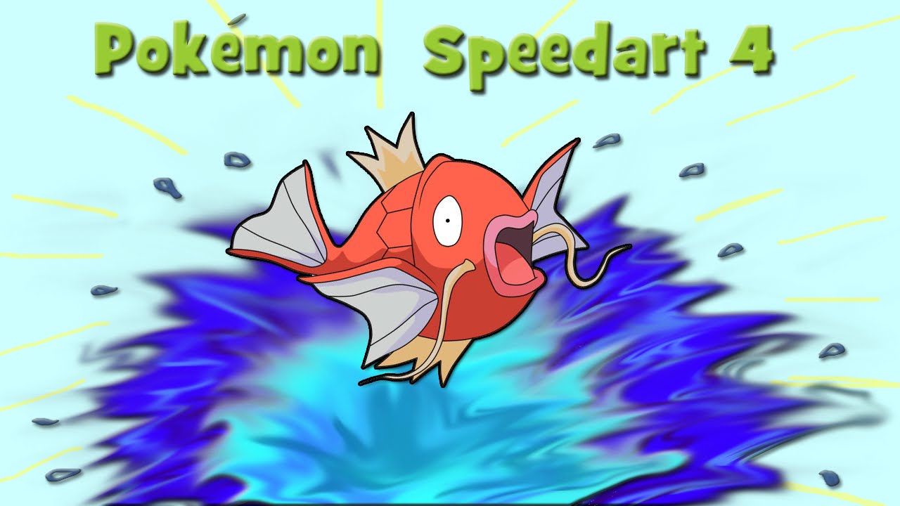 Pokémon SpeedArt | Episode 4 || All Hail King Magikarp! - YouTube