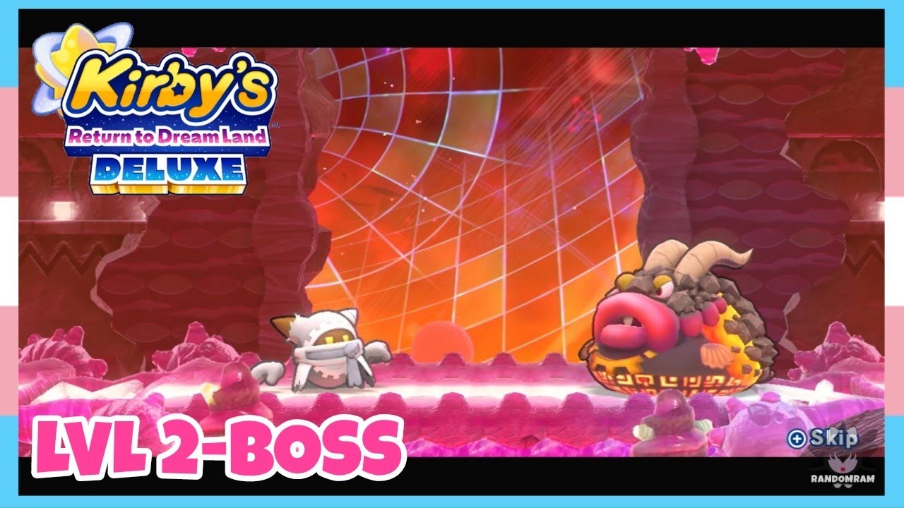 Lvl 2-Boss Fiery Puffer - Magolor Epilogue | Kirby's Return To ...
