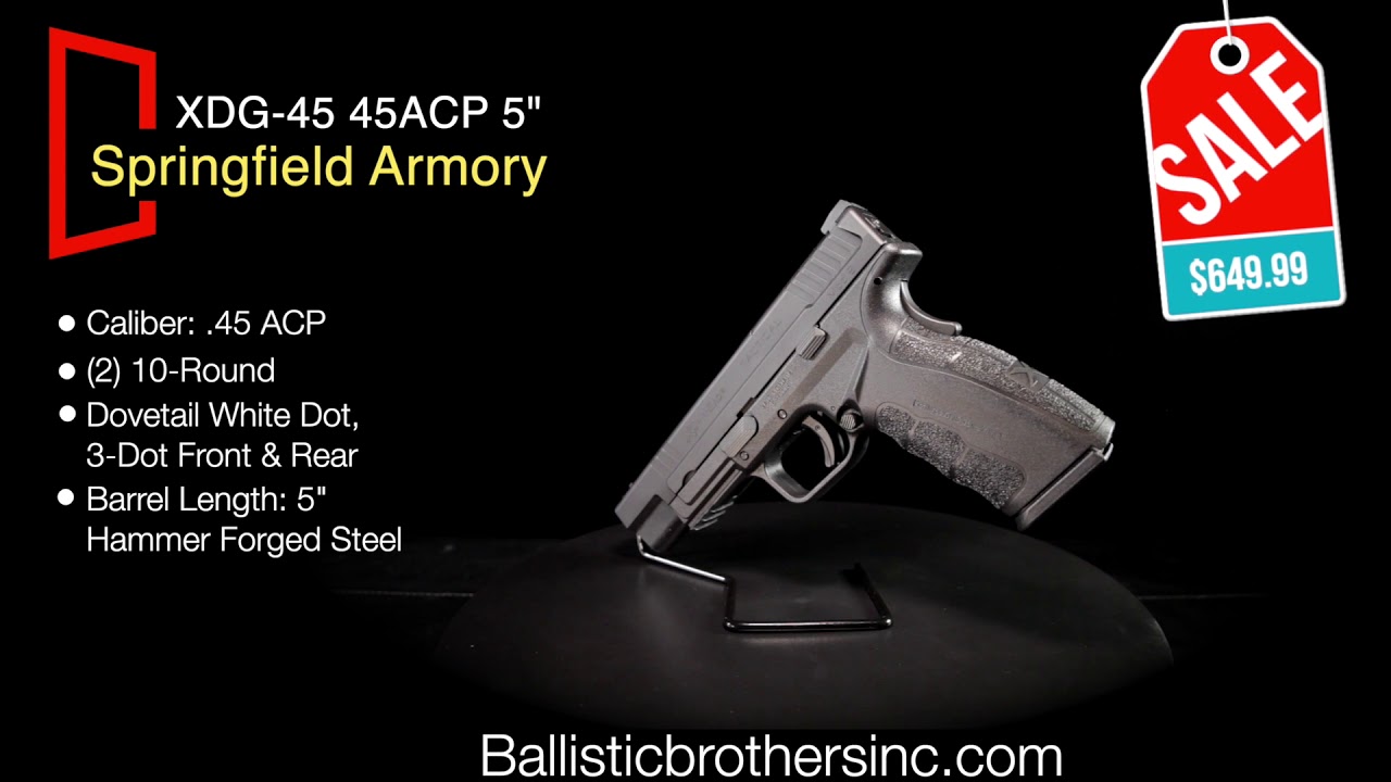 Springfield XDG 45 - YouTube
