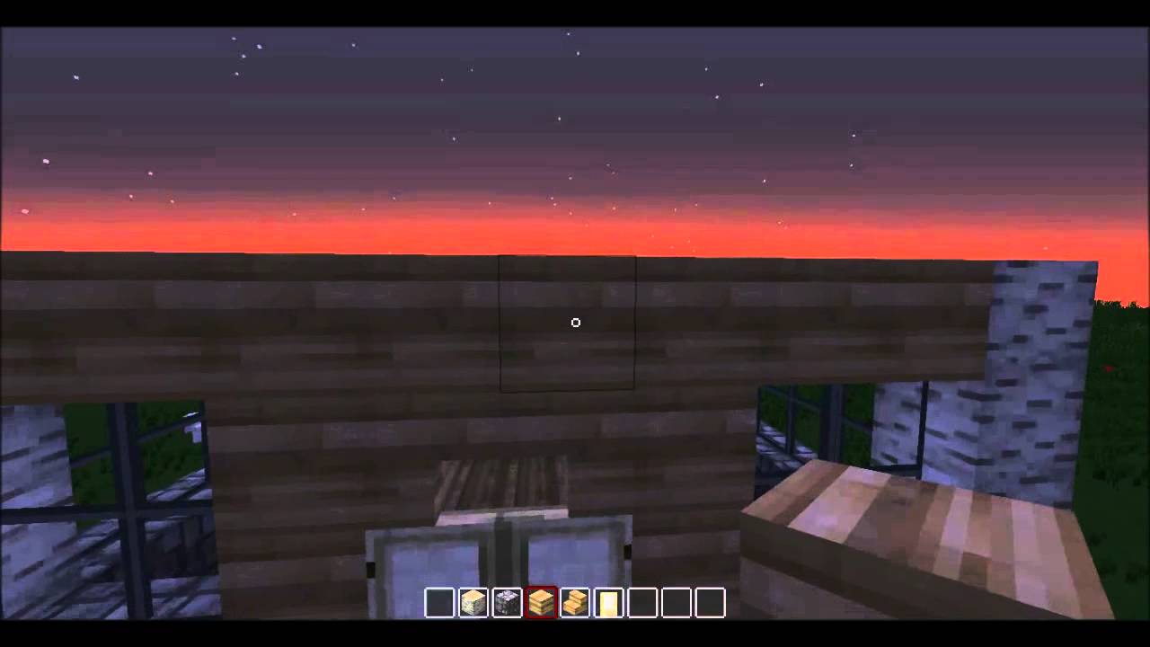 Simple birch house - YouTube