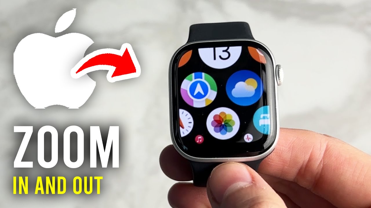 How To Zoom Out & Zoom In Apple Watch - Full Guide - YouTube