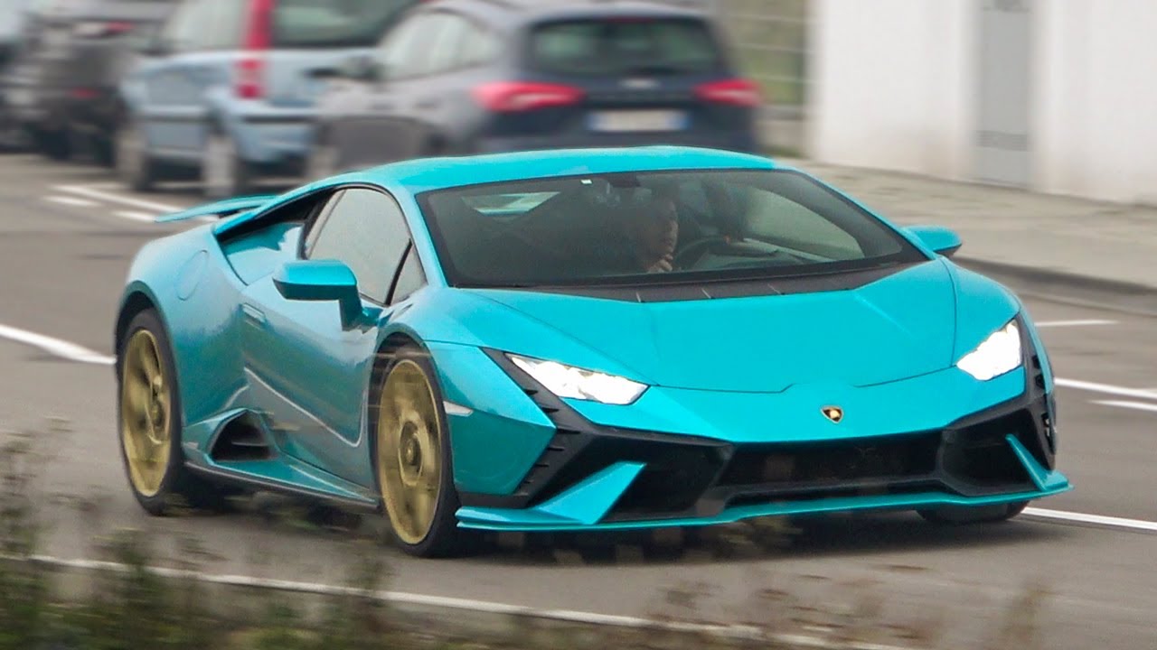 Casually Spying some New Lambos - YouTube