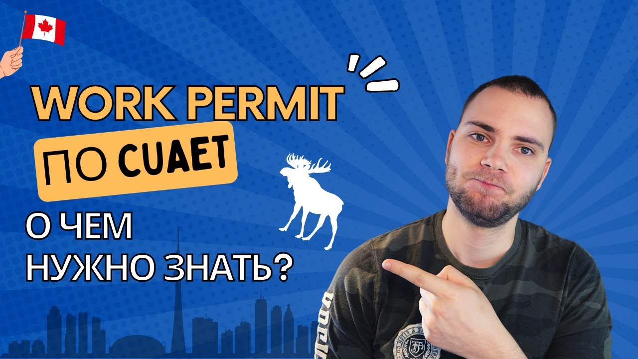 Work Permit по CUAET. Тебе нужна эта пометка. - YouTube