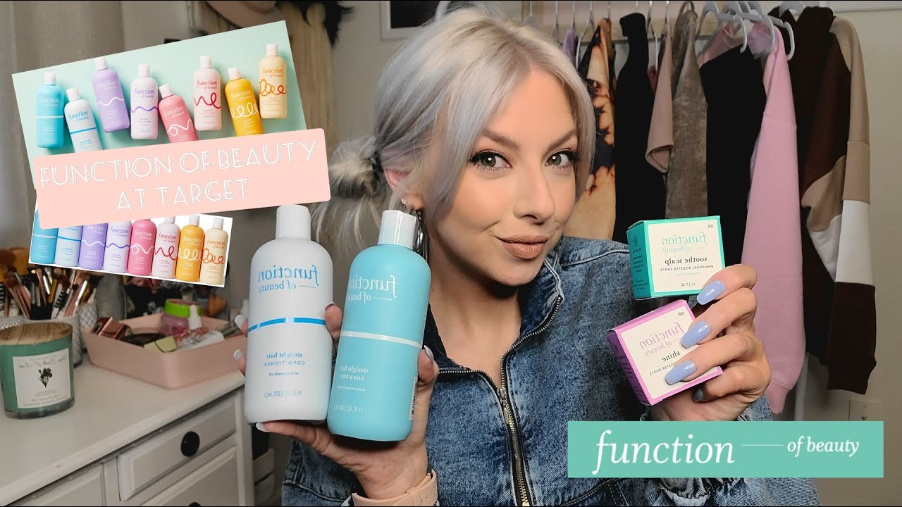 Function Of Beauty At Target Trying It Out Showing You The Process