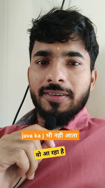 Java developer जिस ko JAVA KA J भी nahi ata tha #javadeveloper #java #javainterview # ...