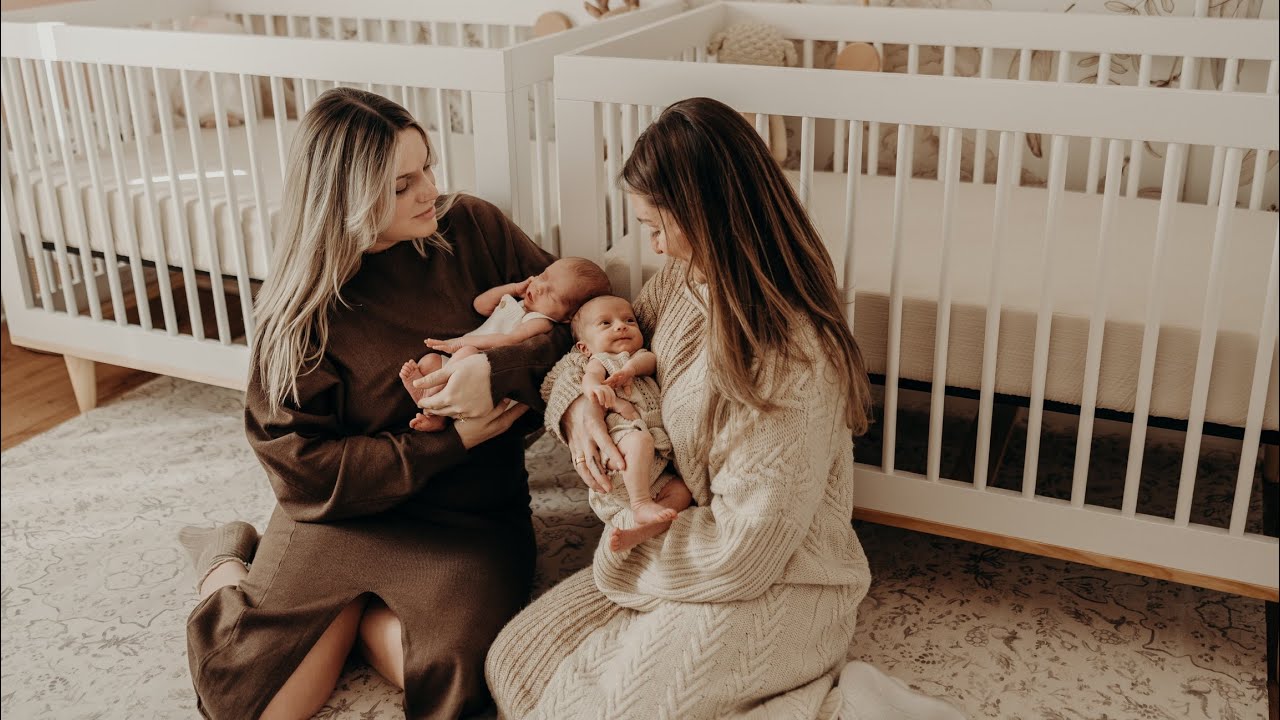 Baby Sage & Sela In-Home Newborn Photoshoot - YouTube