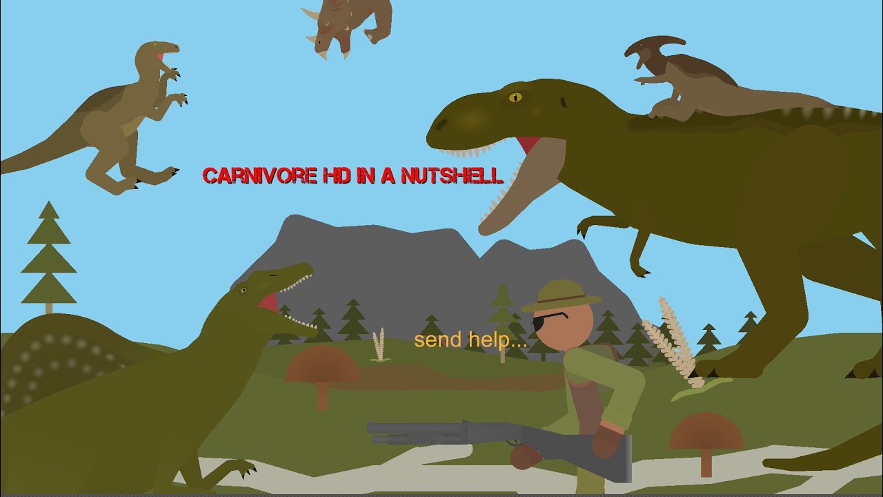 Carnivore hd in a nutshell (Funny stick nodes animation) - YouTube