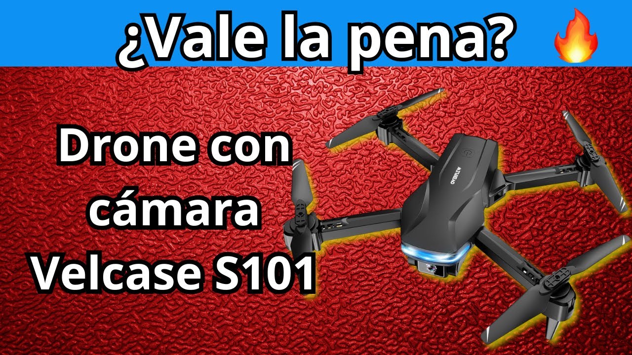 🔶 VELCASE S101: #Review Drone Para Principiantes | Drone Barato y Con ...