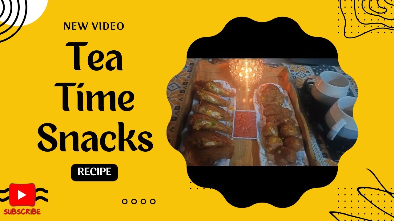 Easy Tea time Snacks recipe - Perfect treat for your evening tea! - YouTube