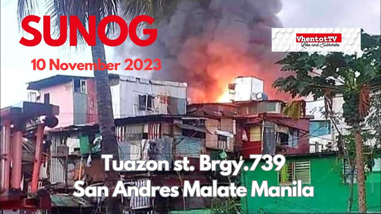 SUNOG sa Tuazon st. Brgy.739 San Andres Malate Manila (10November2023 ...
