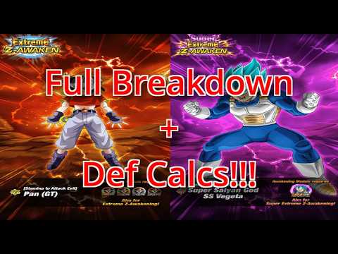 BUSTED (S)EZAs!? EZA Pan & SEZA SSGSS Vegeta Full Breakdown+Def Calcs ...