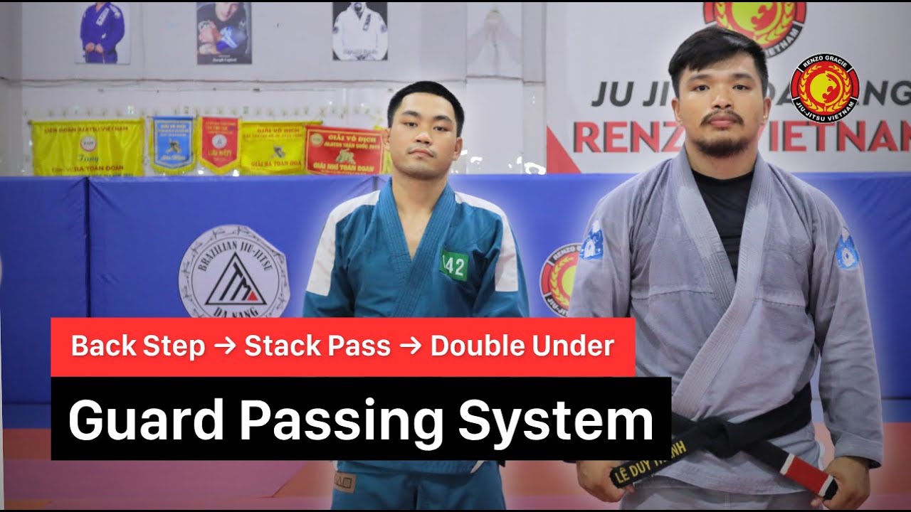 Back Step - Stack Pass - Double Under I Guard Passing System I 25 - YouTube