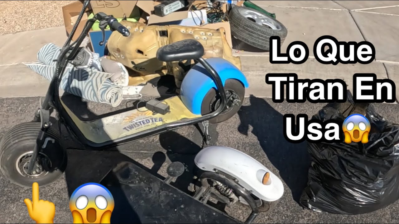 Lo Que Tiran En Usa INCREIBLE TIRAN MOTO DE 700 Dolares A La Basura lo-que-tiran-en-usa-increible-tiran-moto-de-700-dolares-a-la-basura