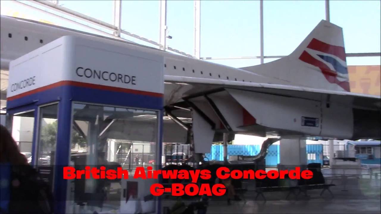 British Airways Concorde(G-BOAG) Interior - August 4th, 2016 - YouTube