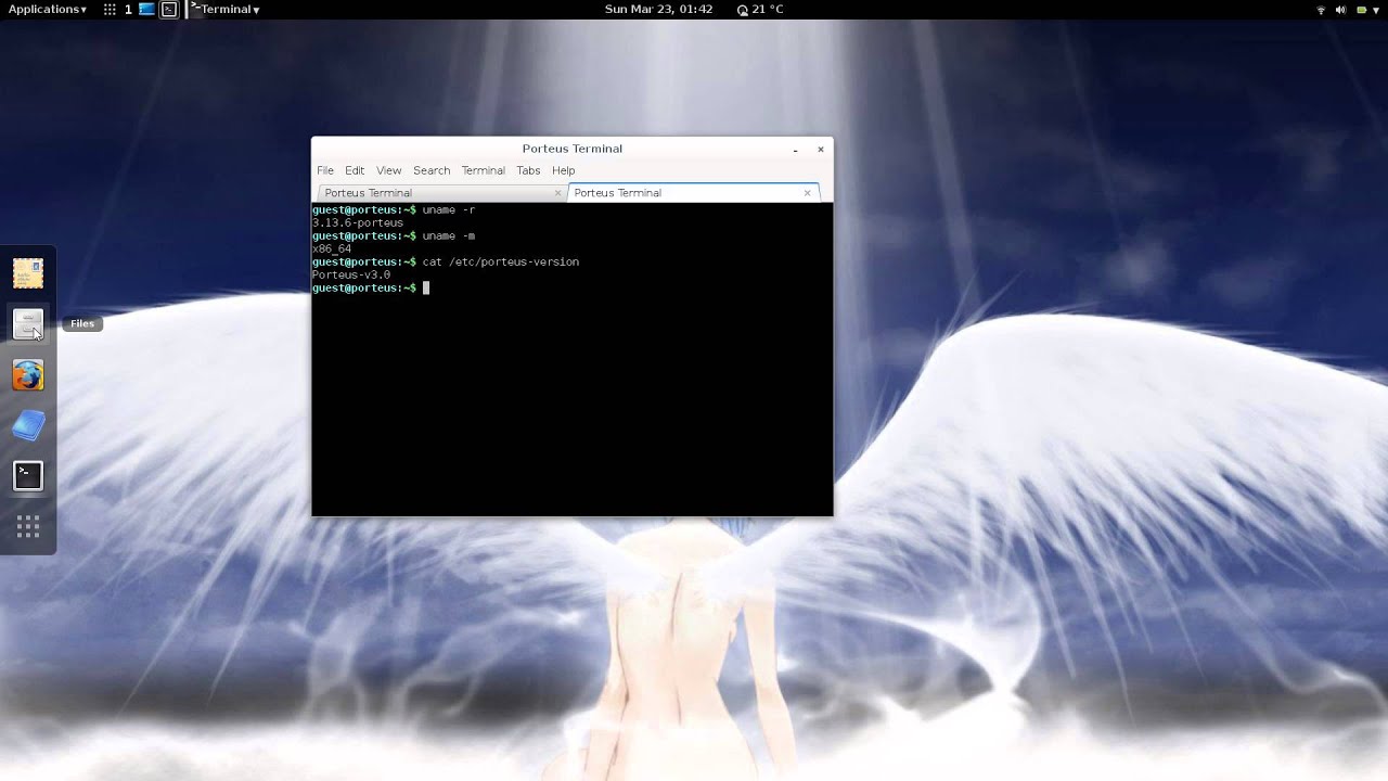 porteus 3.0 gnome-3.10.2 - YouTube
