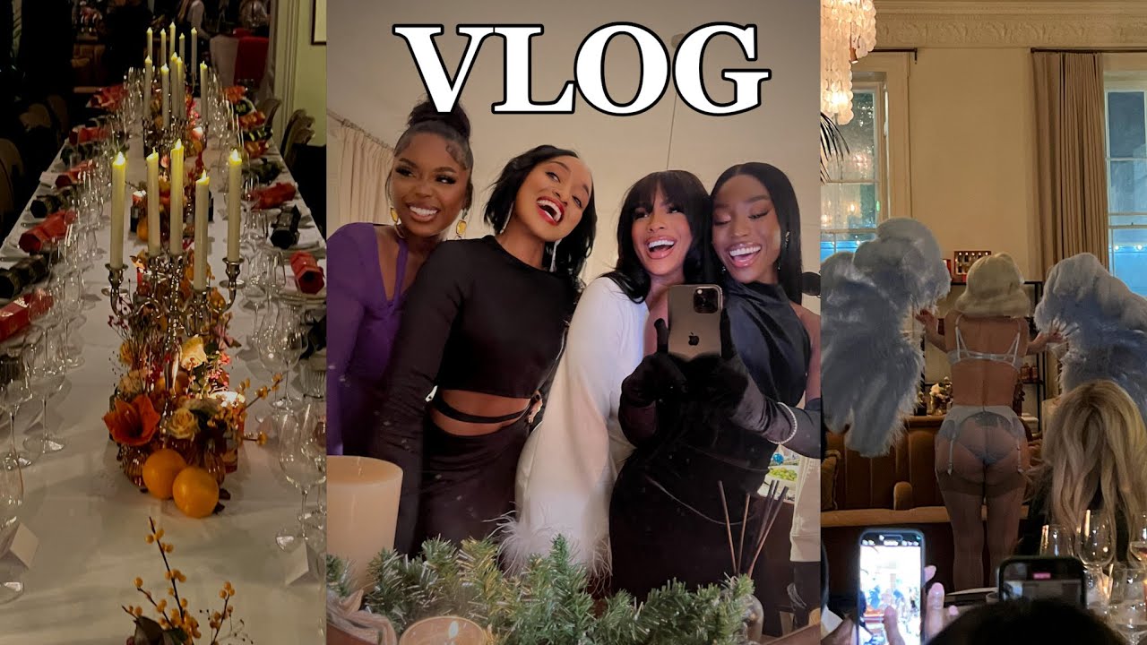 VLOGMAS 2: A PACKED WEEK OF EVENTS, THE CUTEST FRIENDSMAS DINNER EVER ...