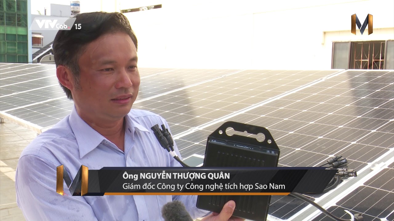VTV nói về ưu điểm của Micro inverter - YouTube