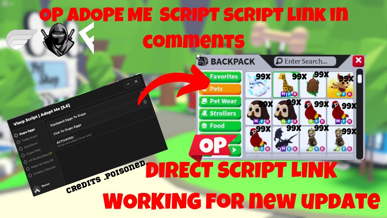 New OP adopt me trade scam script!!! (Working June/July 2024) - YouTube