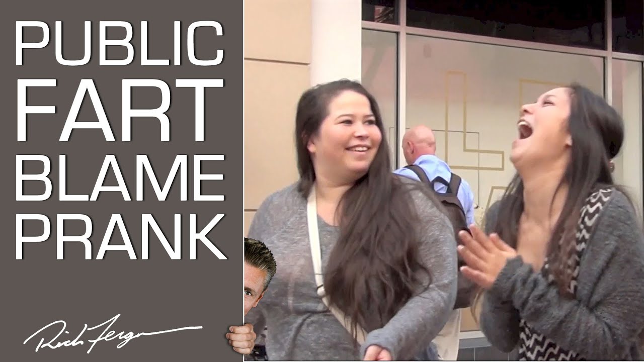 Public Fart Blaming Prank Youtube