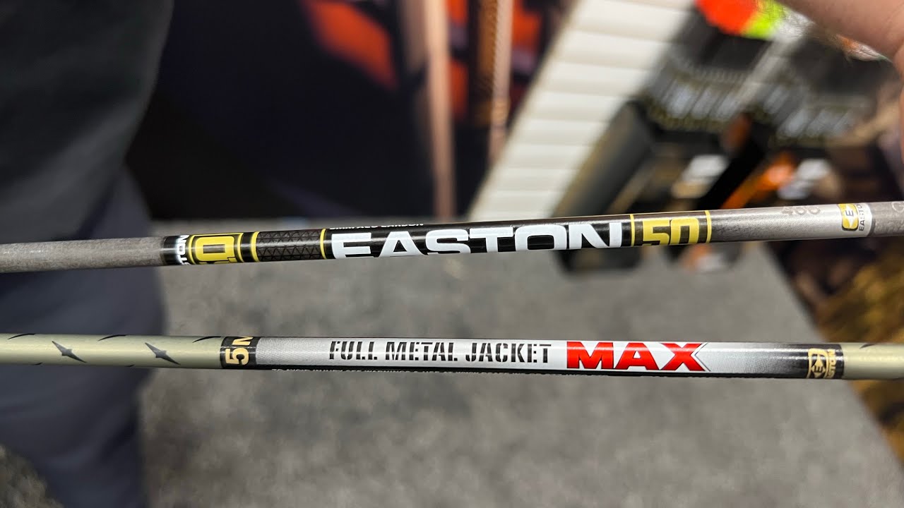 Easton 50 and FMJ Max Arrows: ATA 2025 - YouTube