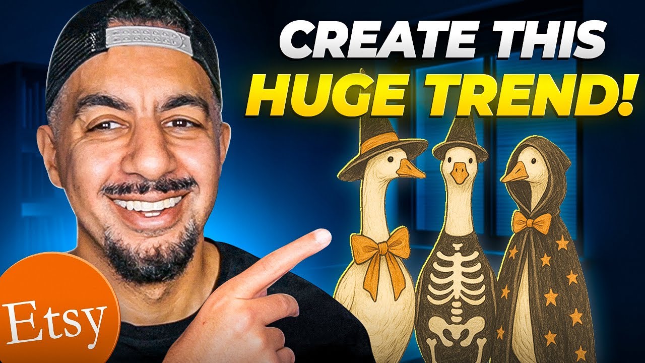 HUGE Halloween GOOSE Etsy Trends to Sell in 2025 ($10k/mo) - YouTube