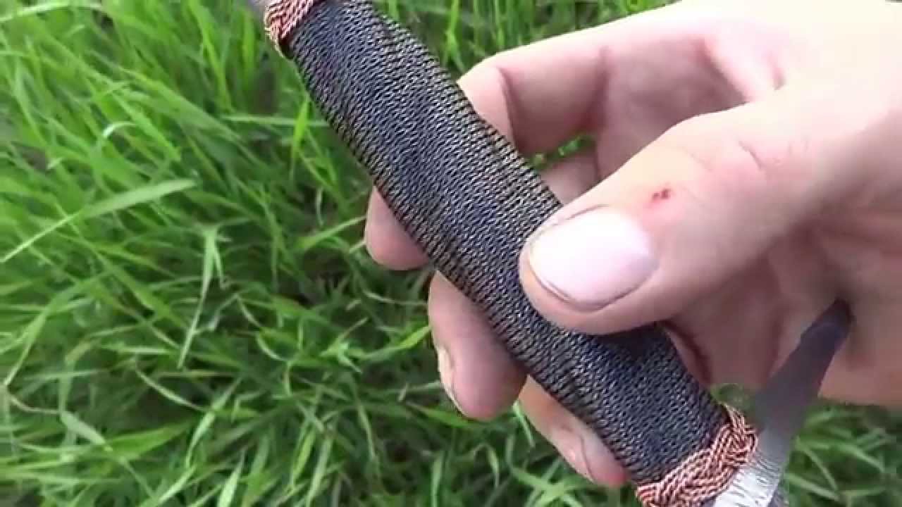 Quillon Dagger Wire Wrap - YouTube