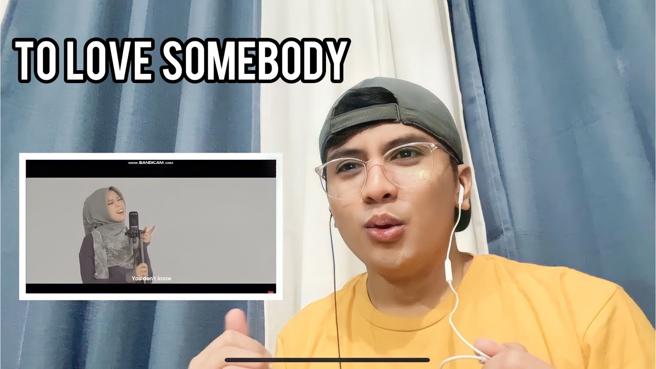 Vanny Vabiola - To Love Somebody (SINGER REACTS) - YouTube