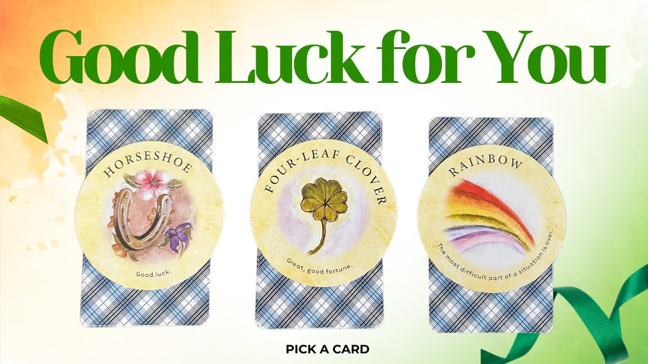 ☘️ What GOOD LUCK Is In Store For You? 🔮 Pick a Card Tarot Reading 🌈🌹🦄 ...