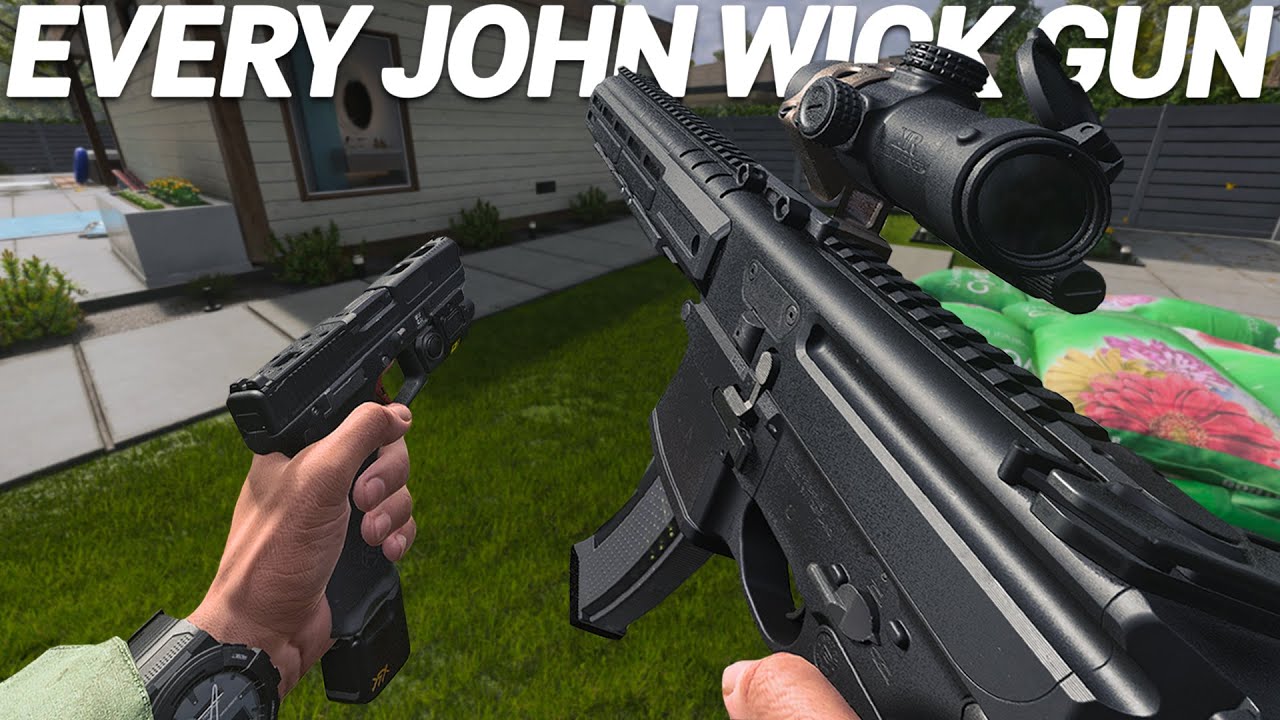 I built the entire John Wick loadout.. in MW3 - YouTube