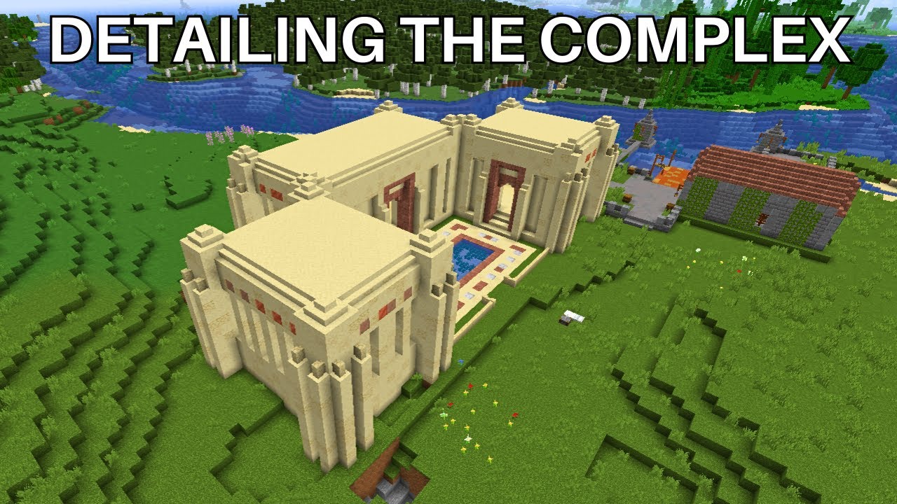 Minecraft Survival - Detailing The Complex - No Commentary - YouTube