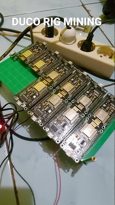 mini rig duino coin esp8266 #duco #duinocoin - YouTube