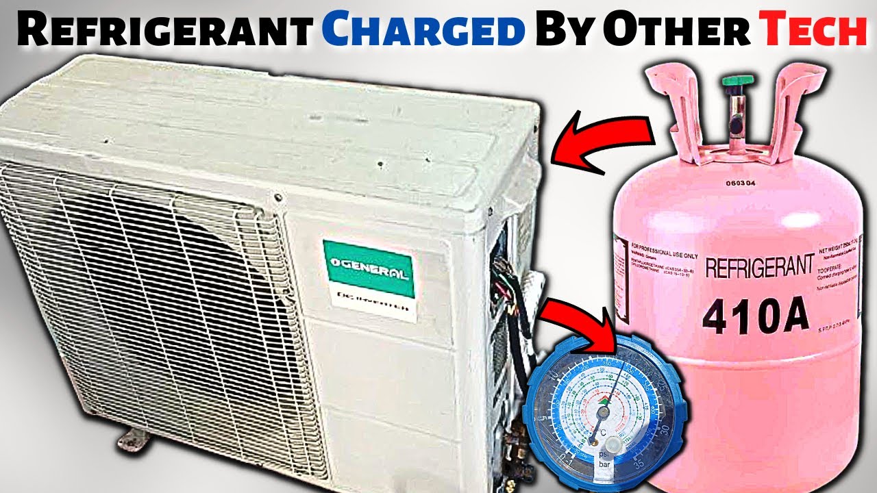 Mini-Split AC Not Cooling With a Good Refrigerant Pressure - YouTube