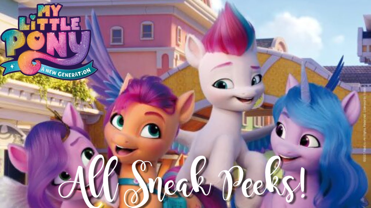My Little Pony Generation 5 | All Sneak Peaks! | MLP - YouTube