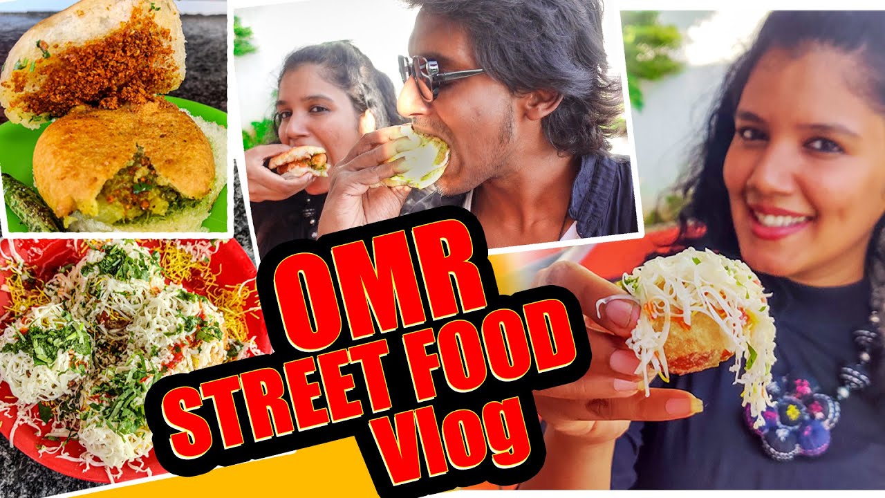 OMR Navalur Street Food Vlog | #Chennai #Streetfood | Atho, Burmese ...