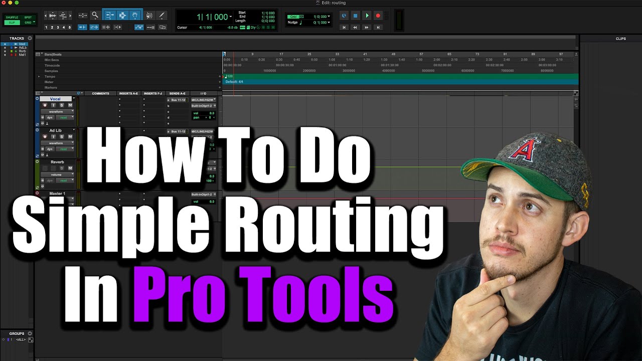 Routing In Pro Tools - Simple & Well Explained - YouTube
