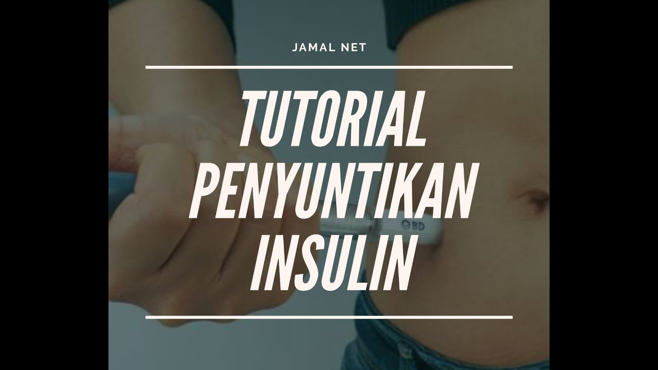 Cara Suntik Insulin - YouTube