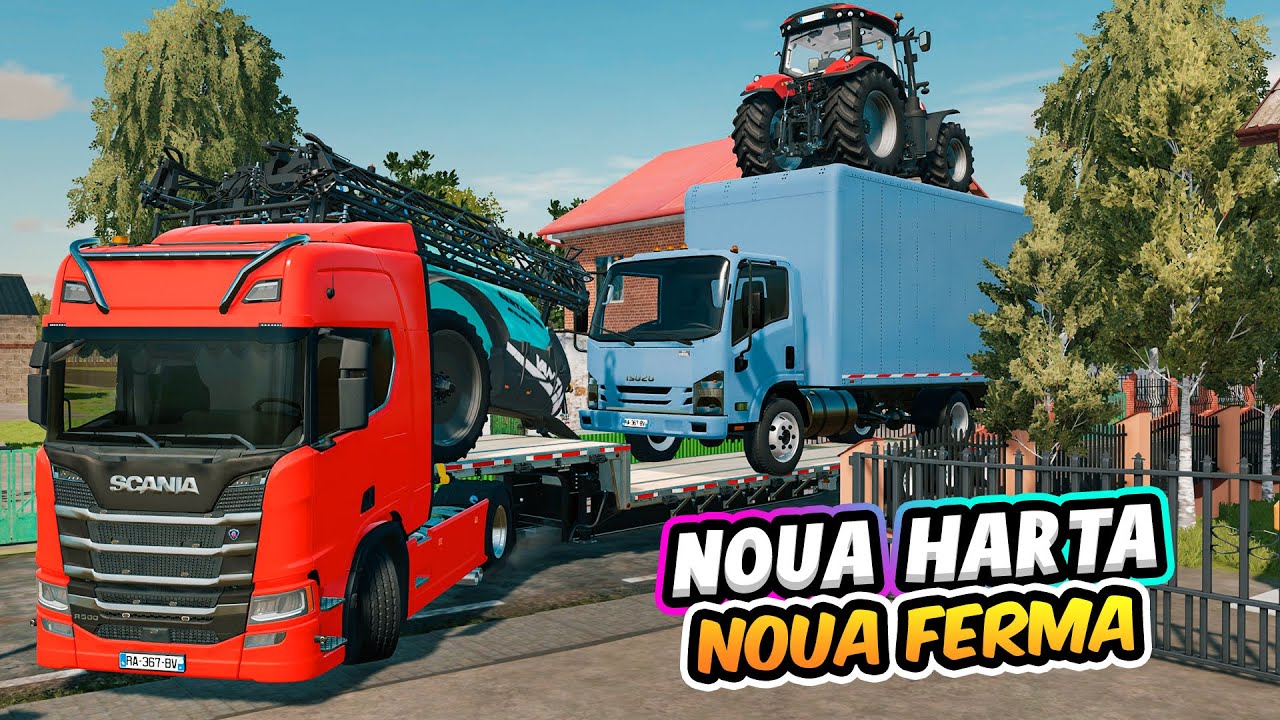 MI-AM FACUT BAGAJELE SI M-AM MUTAT PE ALTA HARTA! Fs22 - YouTube