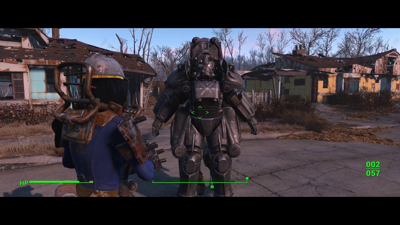 Fallout 4 Companions using Power Armor (2560x1080) - YouTube