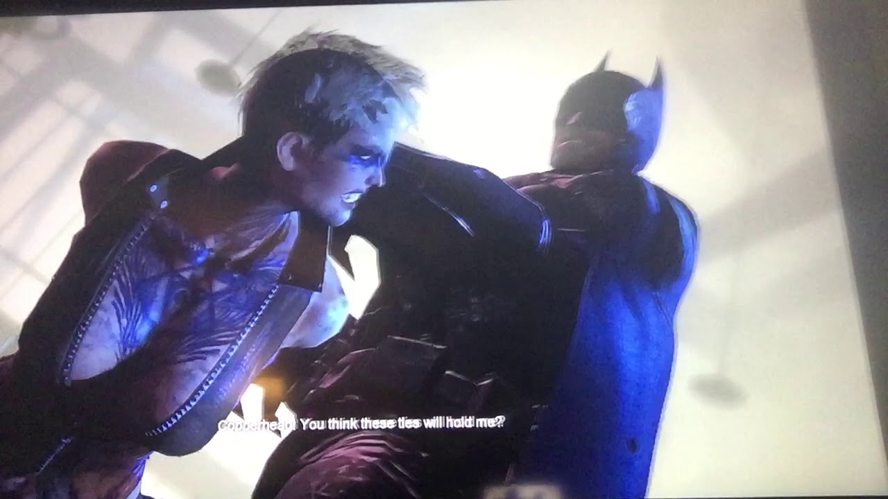 Batman Arkham Origins Part 13 Copperhead Boss Fight Youtube