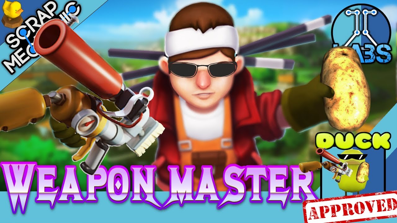 Scrap Mechanic - Weapon Master - YouTube