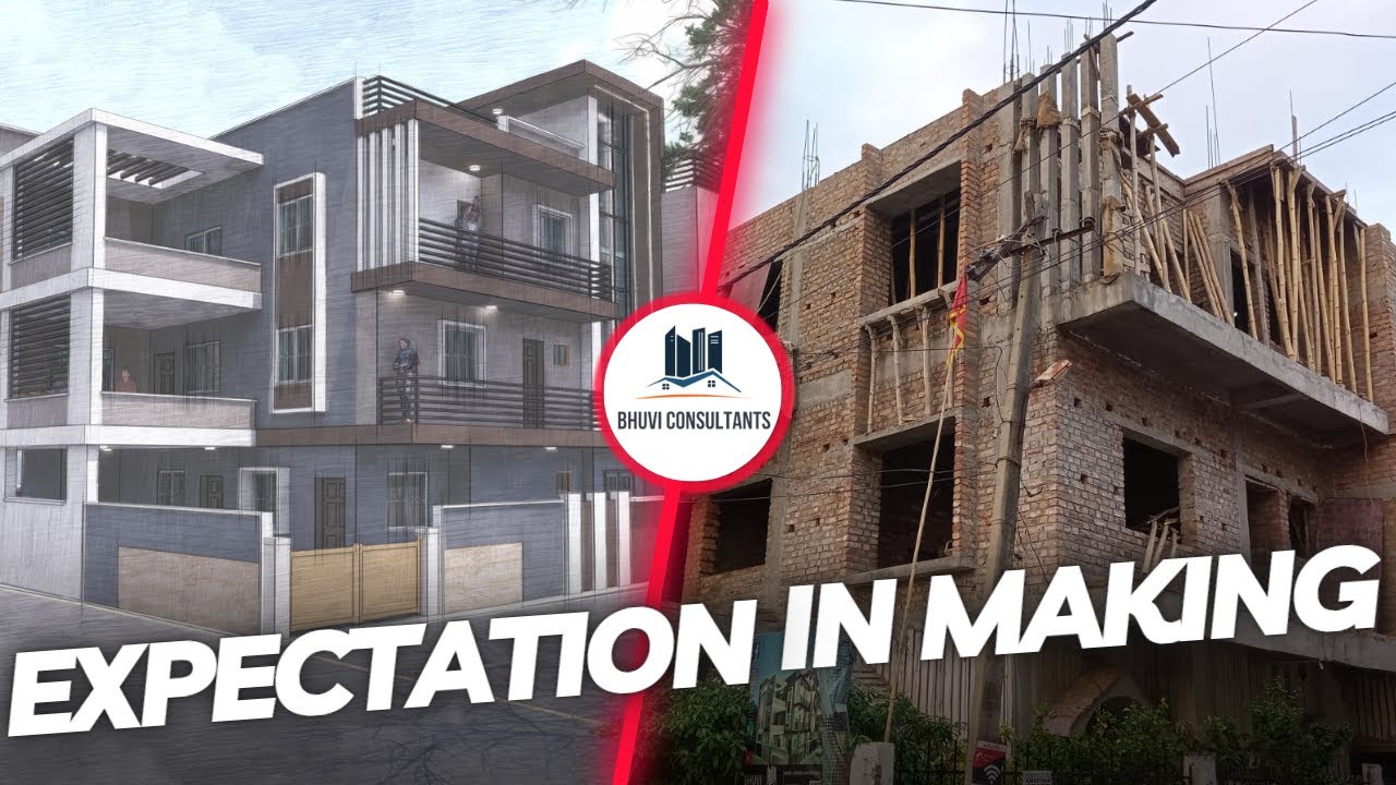 Front elevation of in progress construction site. - YouTube