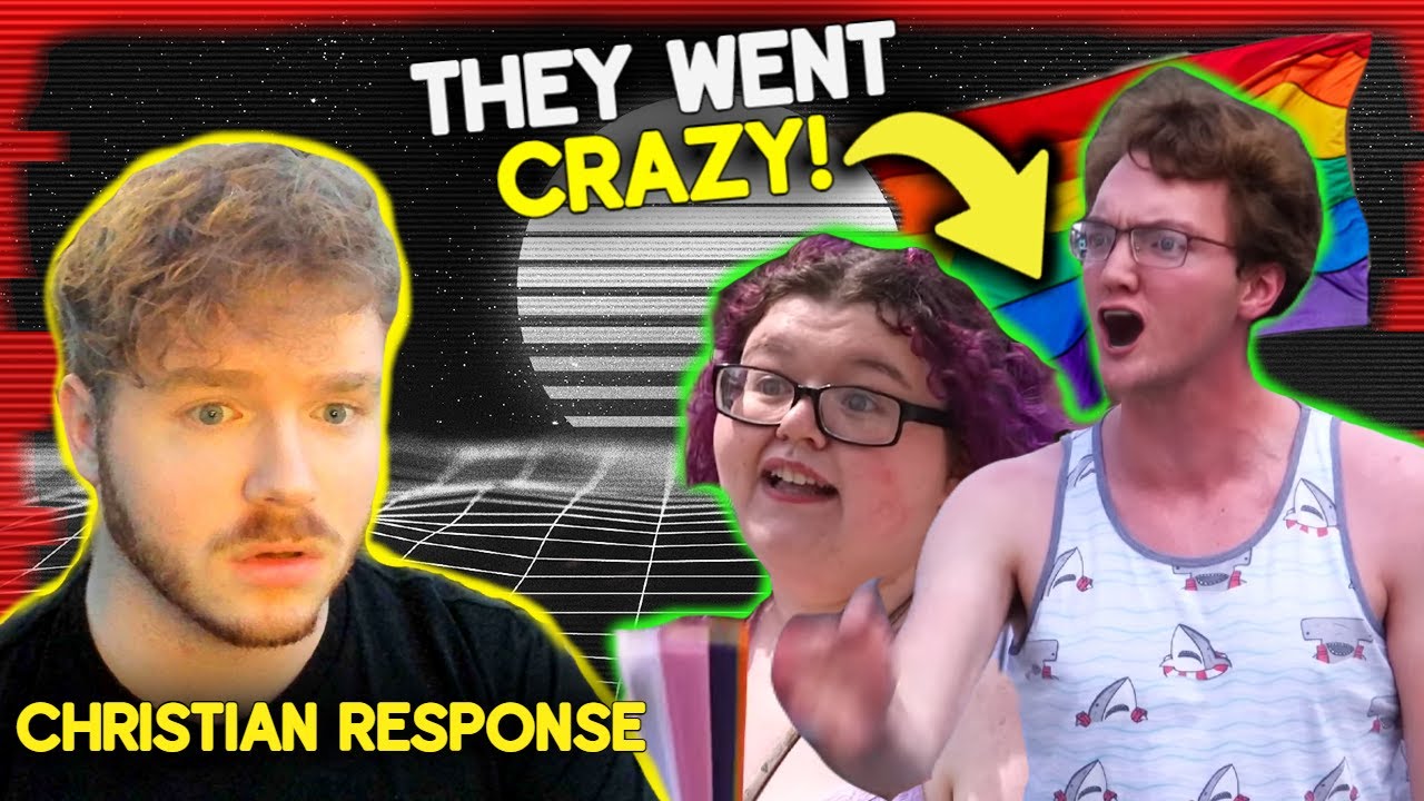 Insane: Street Preacher's Intense Encounter at Pride Festival! - YouTube