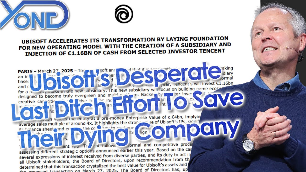 Ubisoft's Desperate Plan And Last Ditch Effort To Save Their Dying ...