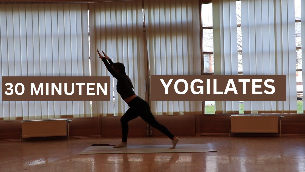 30 MINUTEN YOGILATES | Yoga + Pilates flow - YouTube