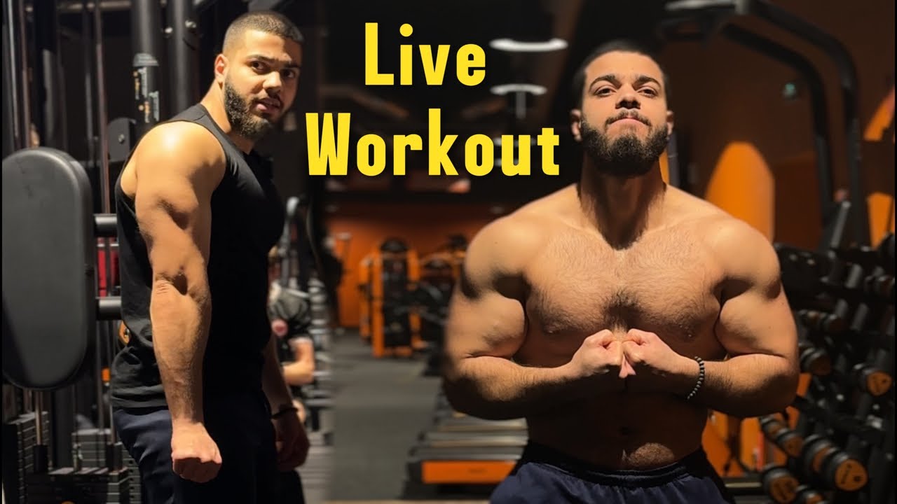 Crowded Gym Upper Body Workout #gym #workout - YouTube