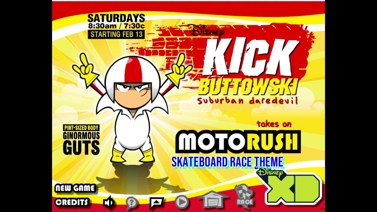 Kick Buttowski Motorush - Skateboard Theme (Soundrack / OST) - YouTube
