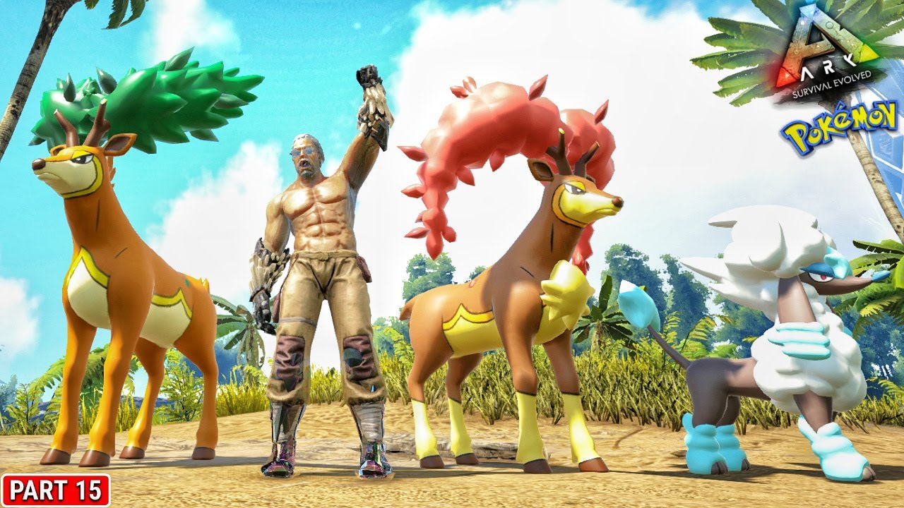 Shiny Sawsbuck And Furfrou Pokemon Taming 🔥🔥🔥 : ARK Pokemon World : ARK ...